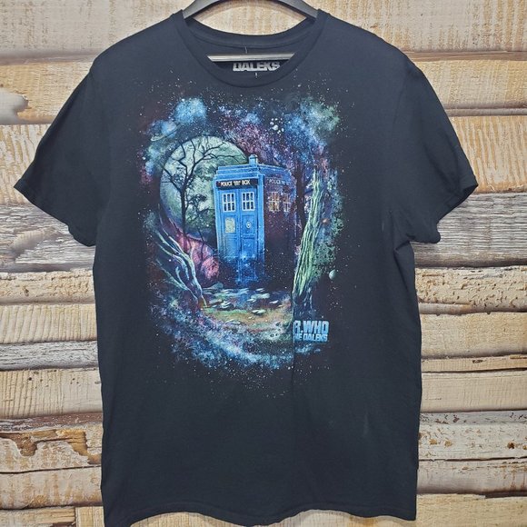Dr. Who & the Daleks | Tops | Dr Who The Daleks Tardis Tshirt | Poshmark